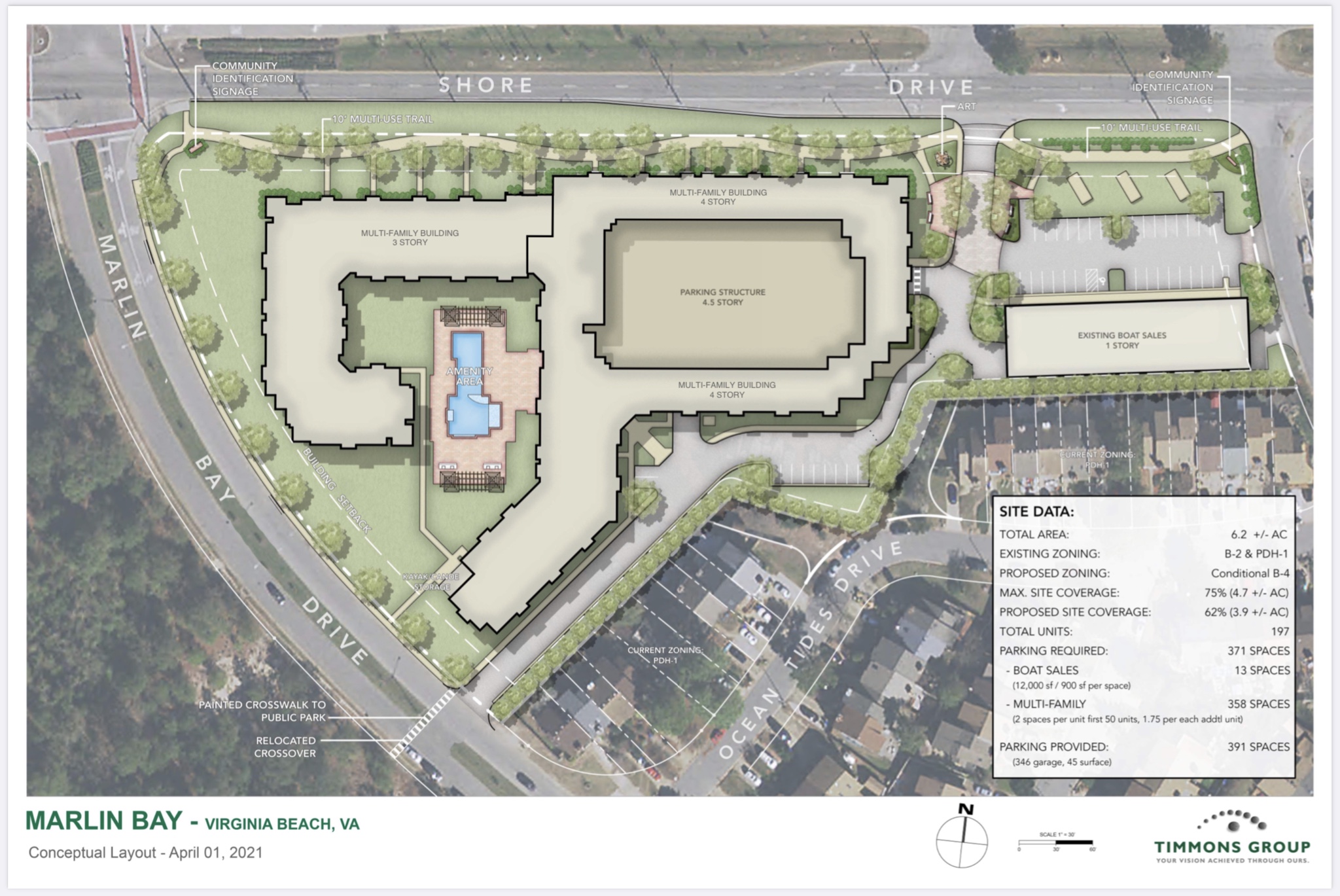 Marlin Bay development reduced from 227 units to 197. | #WeLoveShoreDrive