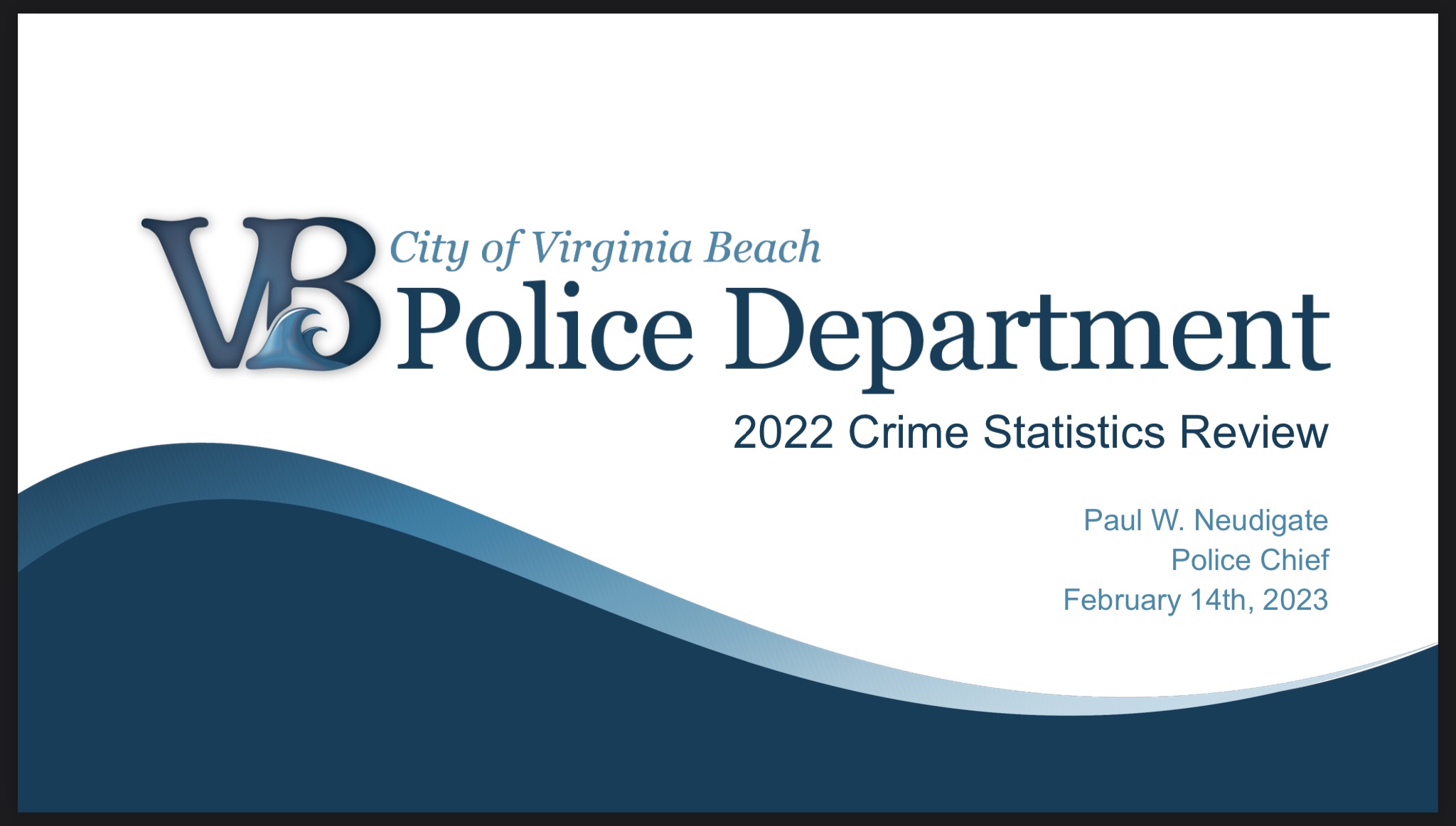 VB Police Report 2022 Crime Statistics Review | #WeLoveShoreDrive